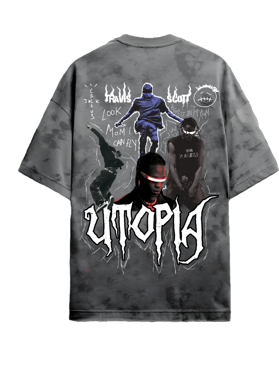 TRAVIS SCOTT UTOPIA - OVERSIZED T-SHIRT – OneCloth