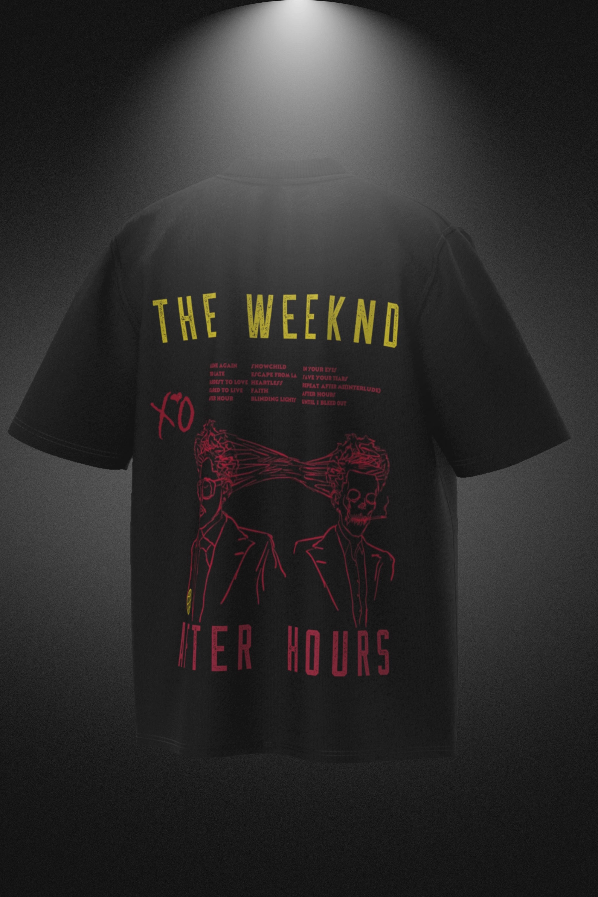The Weeknd After hours Oversized T-shirt – OneCloth